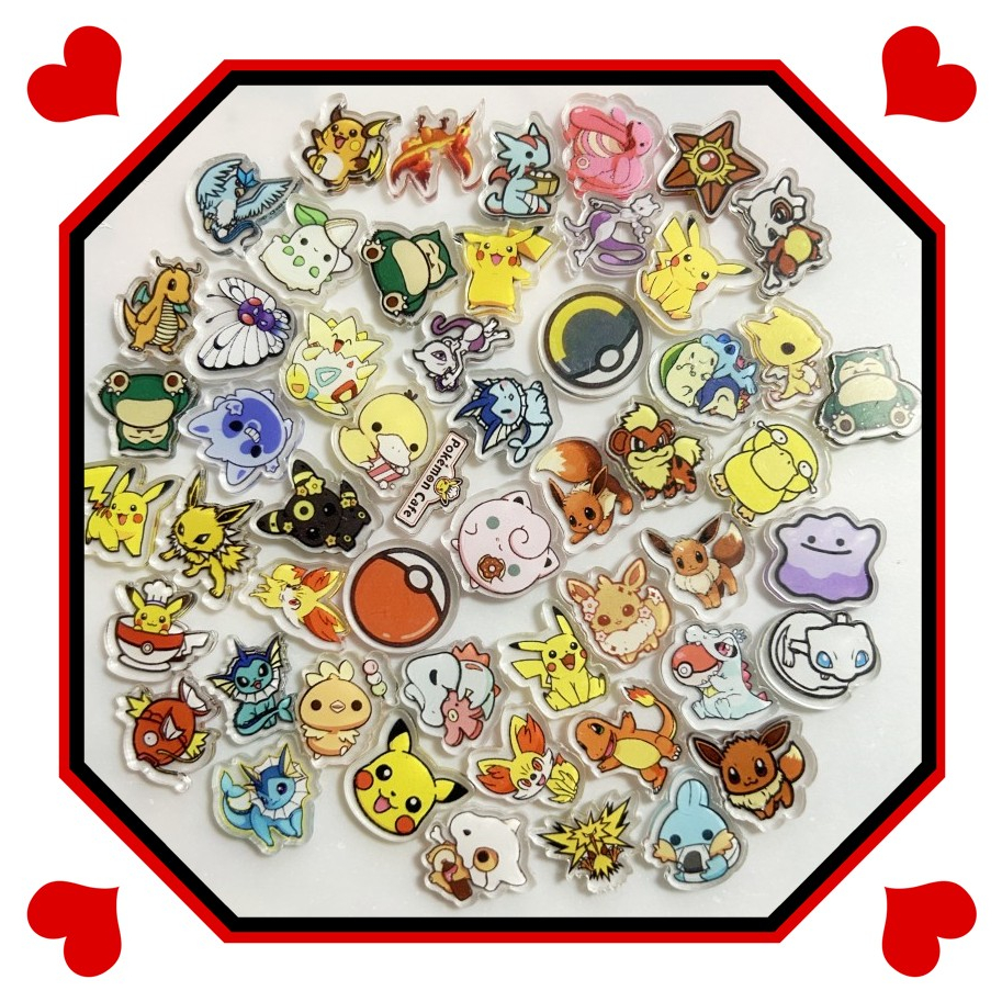 5 Pieces Pocket Monsters pokemon Bulbasaur Squirtle Psyduck Charizard ...