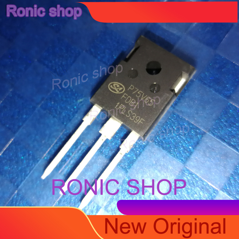 2pcs P75V65FDB1 TO-247 TO247 IGBT transistor brand New and original ...