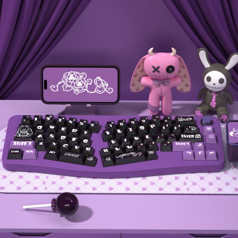 Dark Demon Keycap Cherry Height PBT Material Thermal Sublimation ...