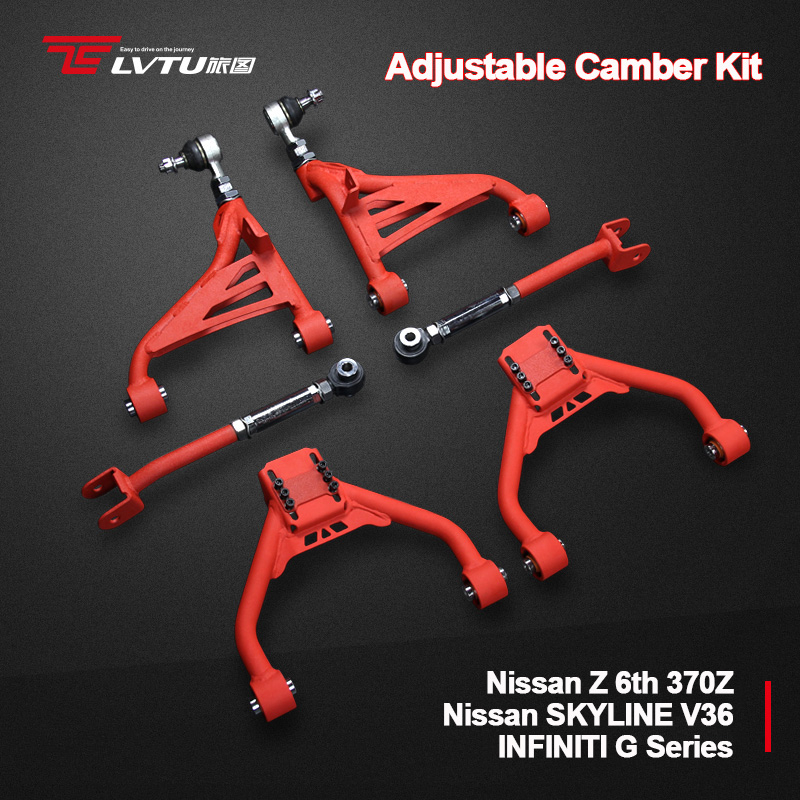 Adjustable Front & Rear Control Arm Camber Kits for Nissan Z 6th/7th ...