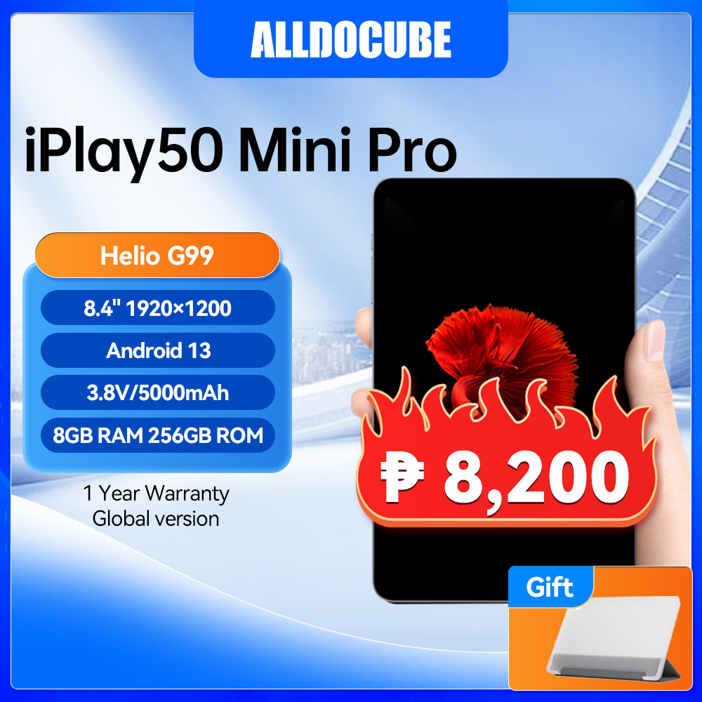 Alldocube iPlay 50 Mini PRO Tablet 8.4inch Android13 Helio G99 8GB RAM ...