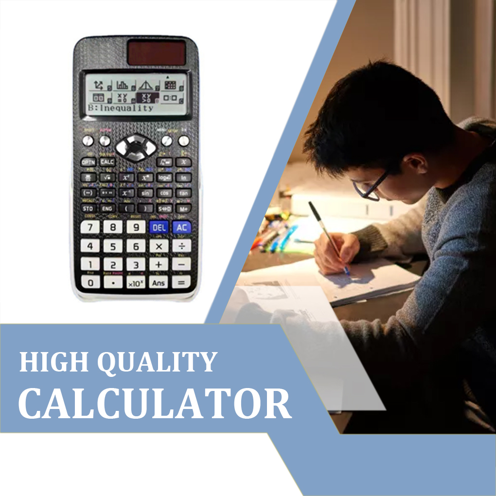 Multifunctional Function Calculator Vector Large Screen Accounting Exam ...