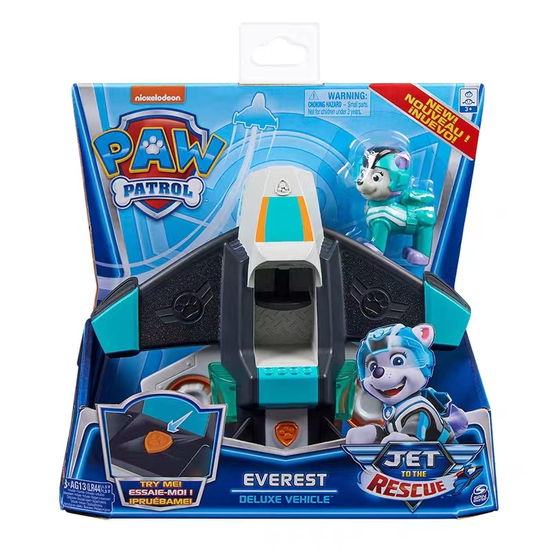 Paw Patrol, Jet to The Rescue Everest Deluxe Transforming Vehicle Toy ...