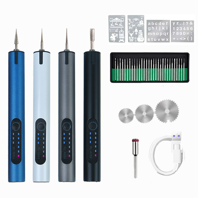 Electric Mini Grinder Engraving Pen Graveerpen Wireless Grinder with ...