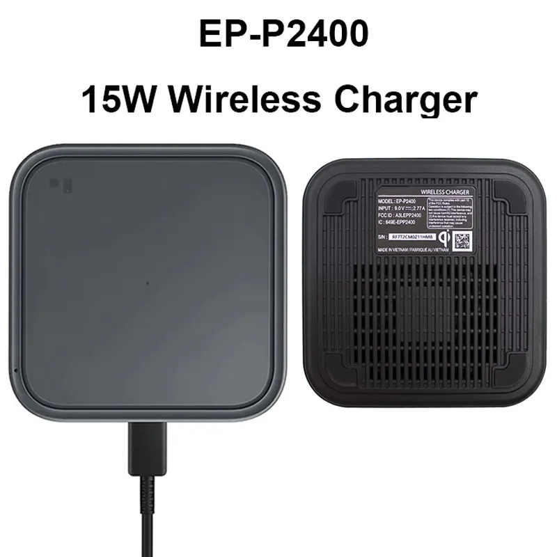 15W Wireless Charger QI Charge Pad For Galaxy S10 S8 S9 Plus S20 S21 S22 Note 20 Ultra 10 9 8 Z ...