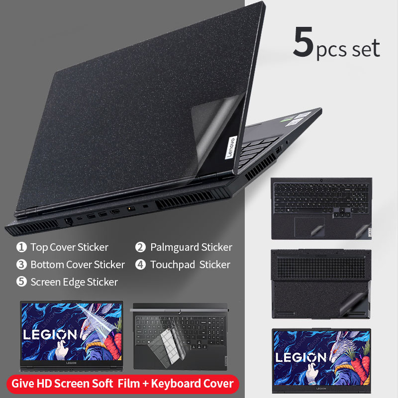 For Lenovo Laptop Sticker Skin 2023 Legion Pro 5/7 2024 Slim 5/7 16 ...