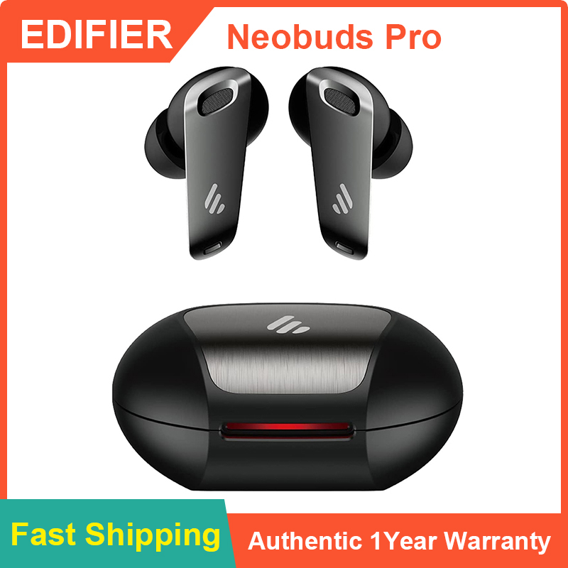Edifier NeoBuds Pro Hi-Res Bluetooth Earbuds - Hybrid Active Noise Cancelling Earbuds with LDAC ...