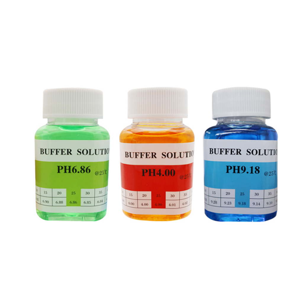 New 3 Bottle Ph Buffer 80ml Ph Pen Calibration Solution Ph Meter Standard Buffer Shopee