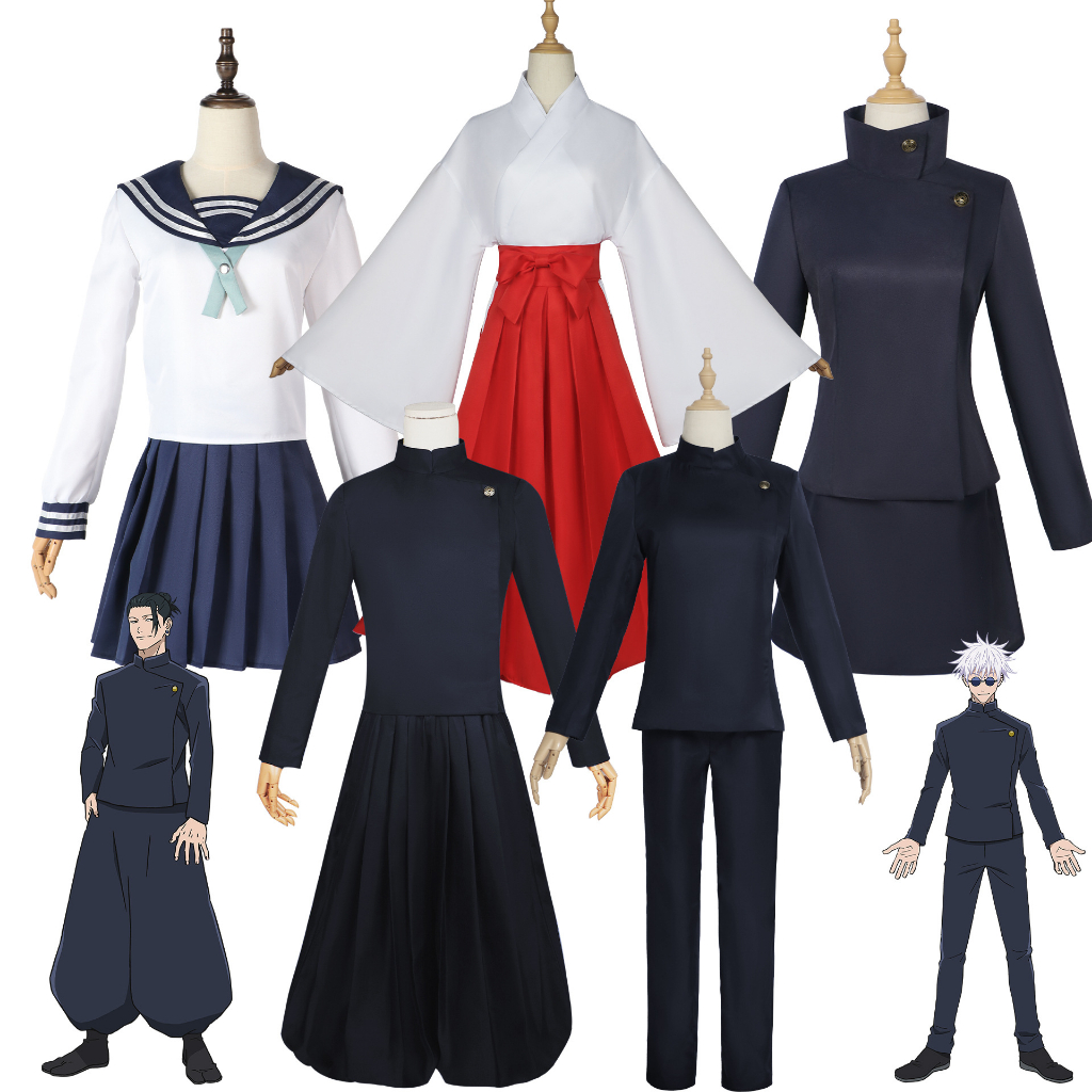 【Ready Stock】Jujutsu Kaisen S2 Cosplay Costume Satoru Gojo Geto Suguru ...
