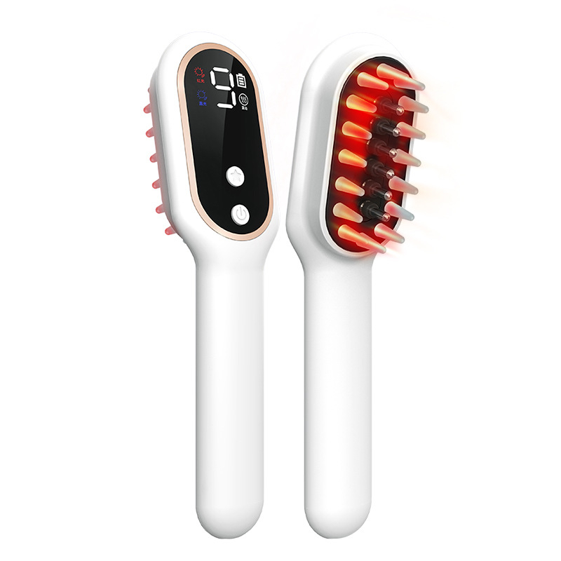 Electric Scalp Applicator Liquid Comb For Hair Growth Red Blue Light ...