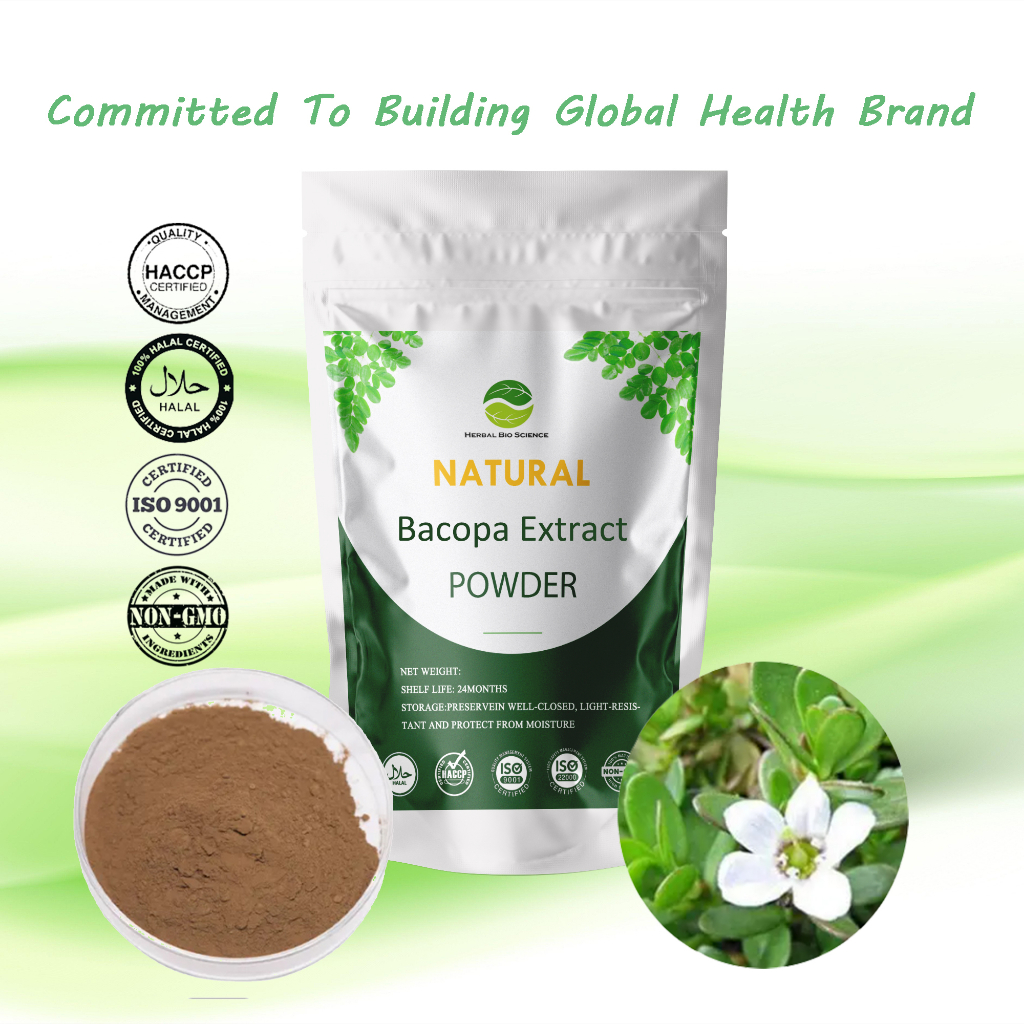 【Natural】 Bacopa Extract Powder 100-200g/Blood Pressure/Inflammation ...