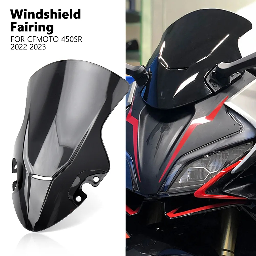 For CFMOTO 450 SR 450SR 450sr 2022 2023 Motorcycle Front Windshield ...