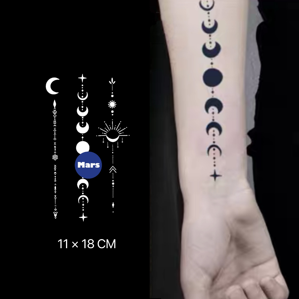 【Mars Tattoo】NEW Technology Magic, Long Lasting 2 Weeks, Semi-Permanent ...