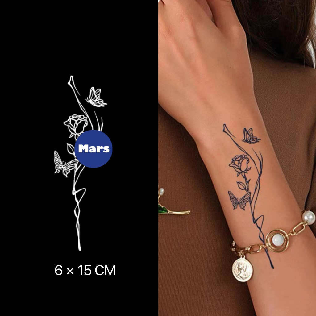 【Mars Tattoo】NEW Technology Magic, Long Lasting 2 Weeks, Semi-Permanent ...