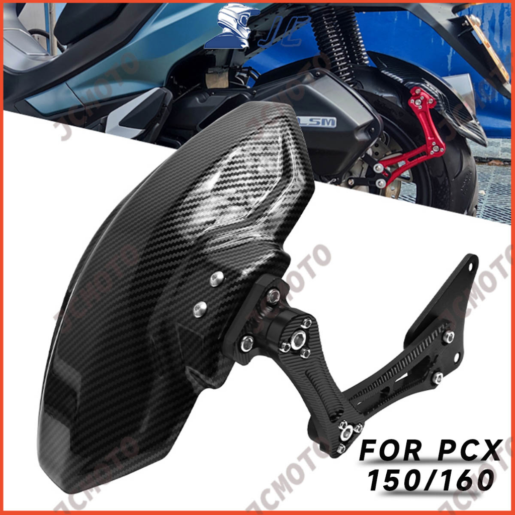 For Honda PCX150 PCX160 2021-2023 Modified Rear Fender Mudguard Mudflap ...