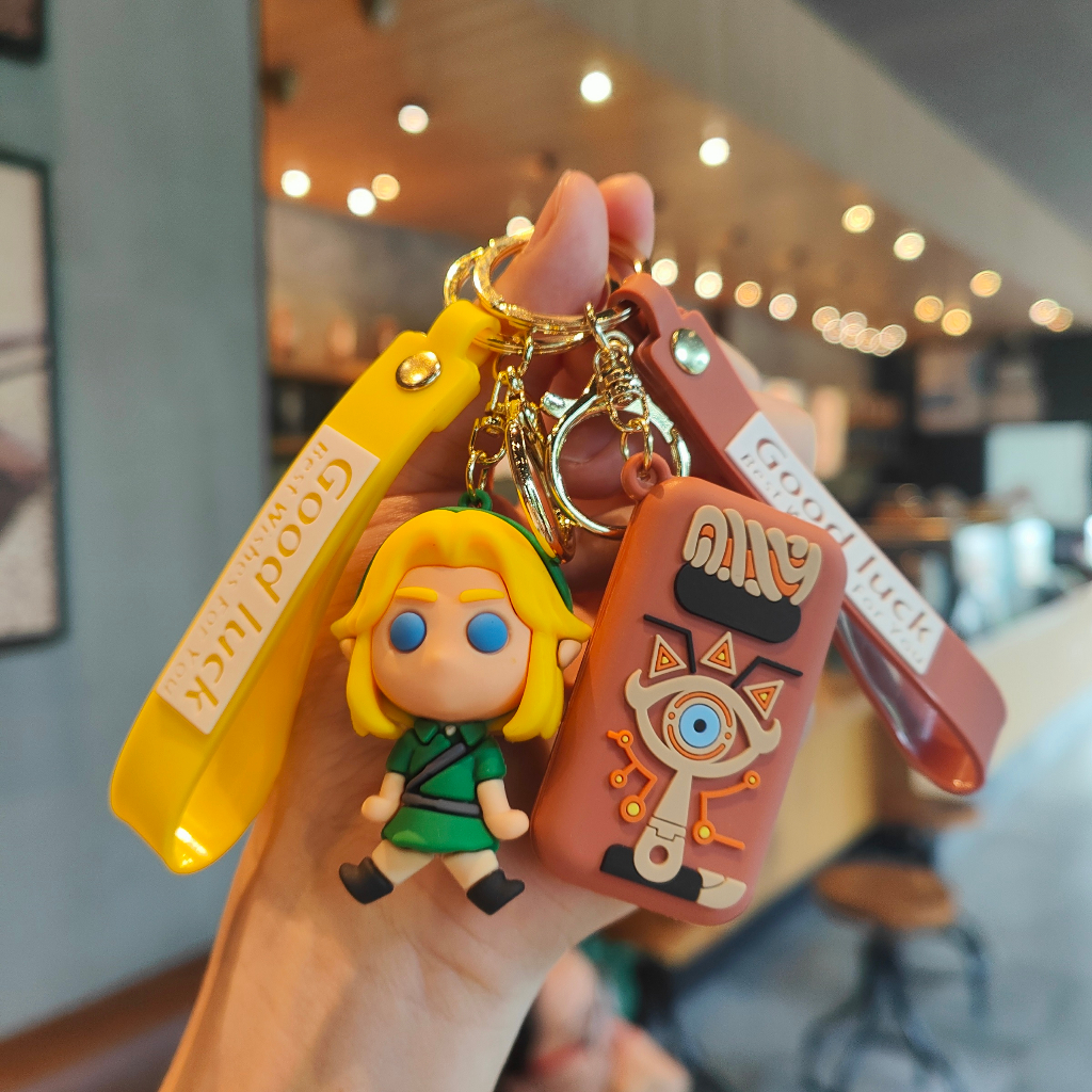 Cartoon video game The Legend of Zelda Peripheral Link doll keychain ...