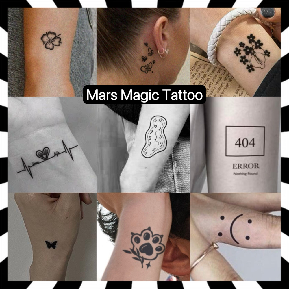 【Mars Tattoo】NEW Technology Magic Long Lasting 2 Weeks Semi-Permanent ...