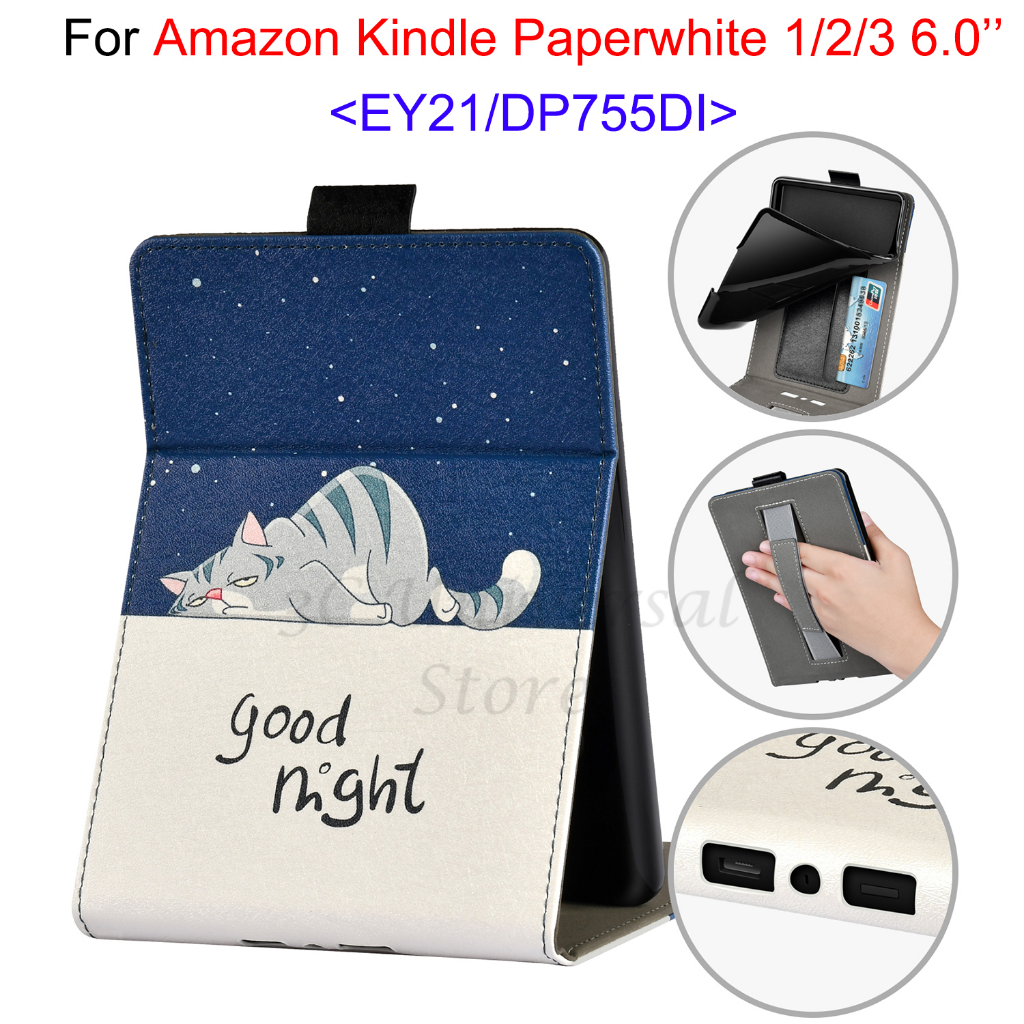 Handheld Ereader Basic E-book Cover For All-New 6.0" Kindle Paperwhite ...