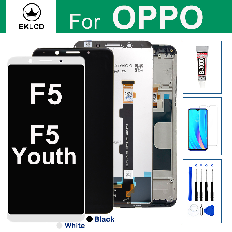 6.0" LCD For OPPO F5 F5 Youth CPH1723 CPH1725 Display Touch Screen ...