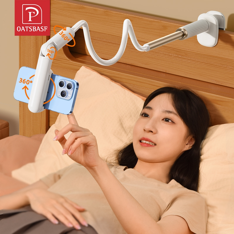 OATSBASF Retractable Lazy Mobile Phone Holder,Desk Phone Clip ...