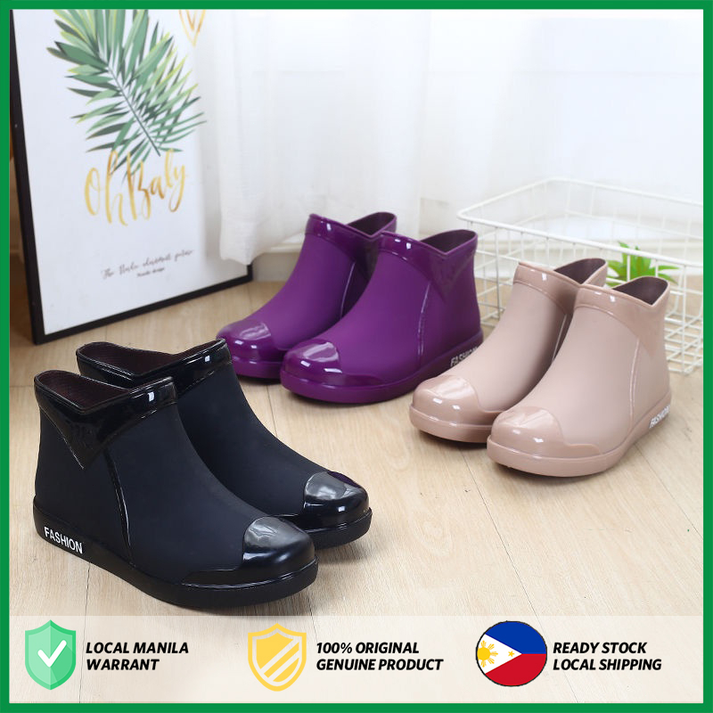 CHANGEMOORE Waterproof Rain Boots for Women High Quality Outdoor Rain ...