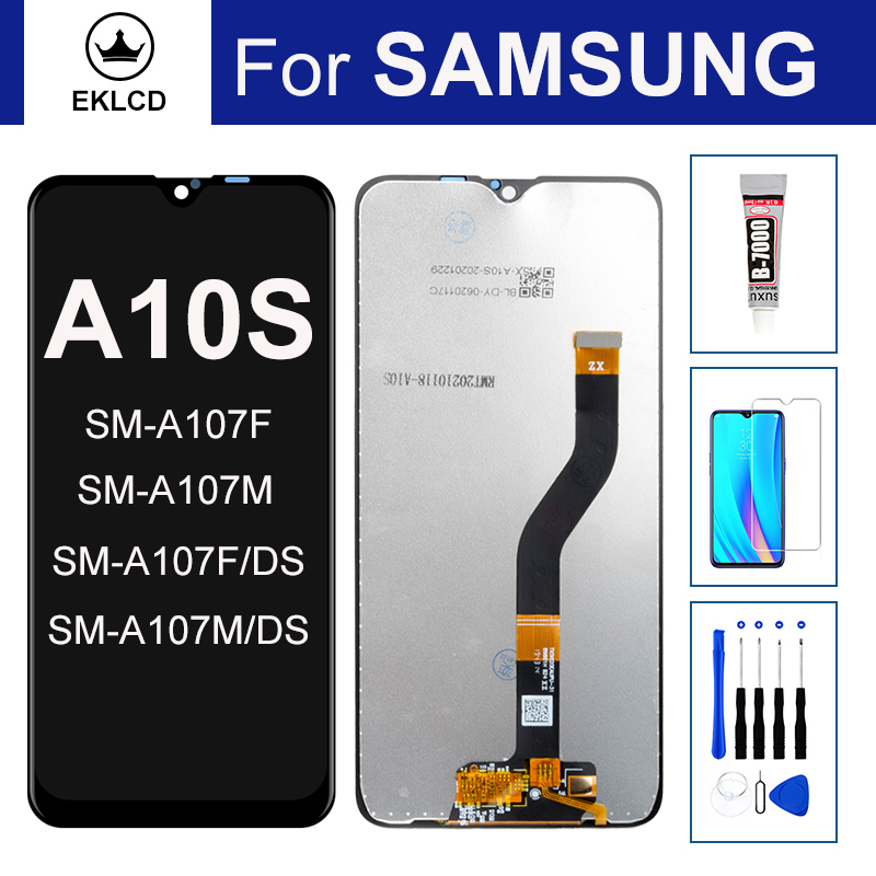 LCD For Samsung Galaxy A10s A107 A107F SM-A107M/DS Display Touch Screen ...
