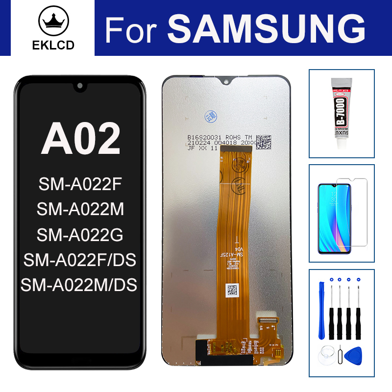 Screen For Samsung Galaxy A02 A022 SM-A022F/DS Display Touch Screen ...