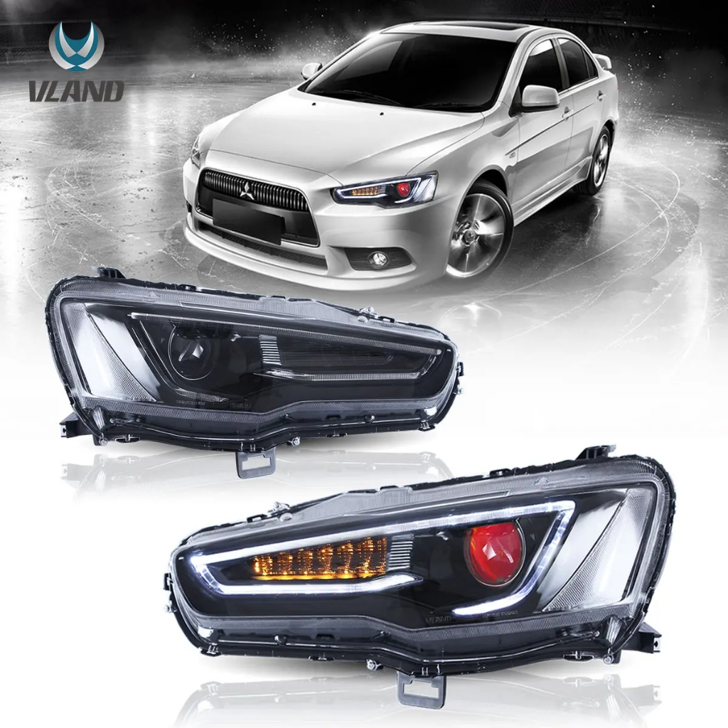 Vland 2008-2017 Mitsubishi Lancer 9th Gen CJ CF EVO X GSR LED DRL ...