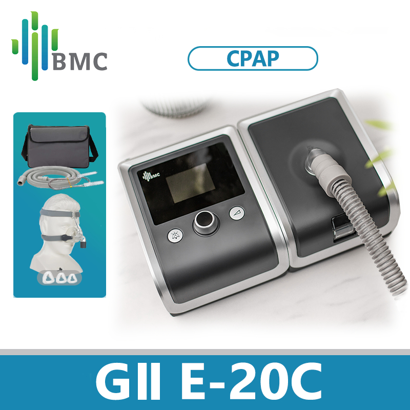 BMC Portable GII CPAP E-20C CPAP Machine With Mask Respirator Ventilator Sleep Apnea Anti ...