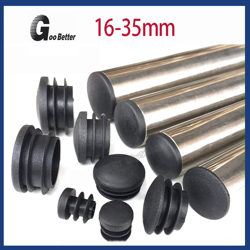 16-35mm Round Head Curved Surface Plug Table And Chair Foot Pad Steel ...