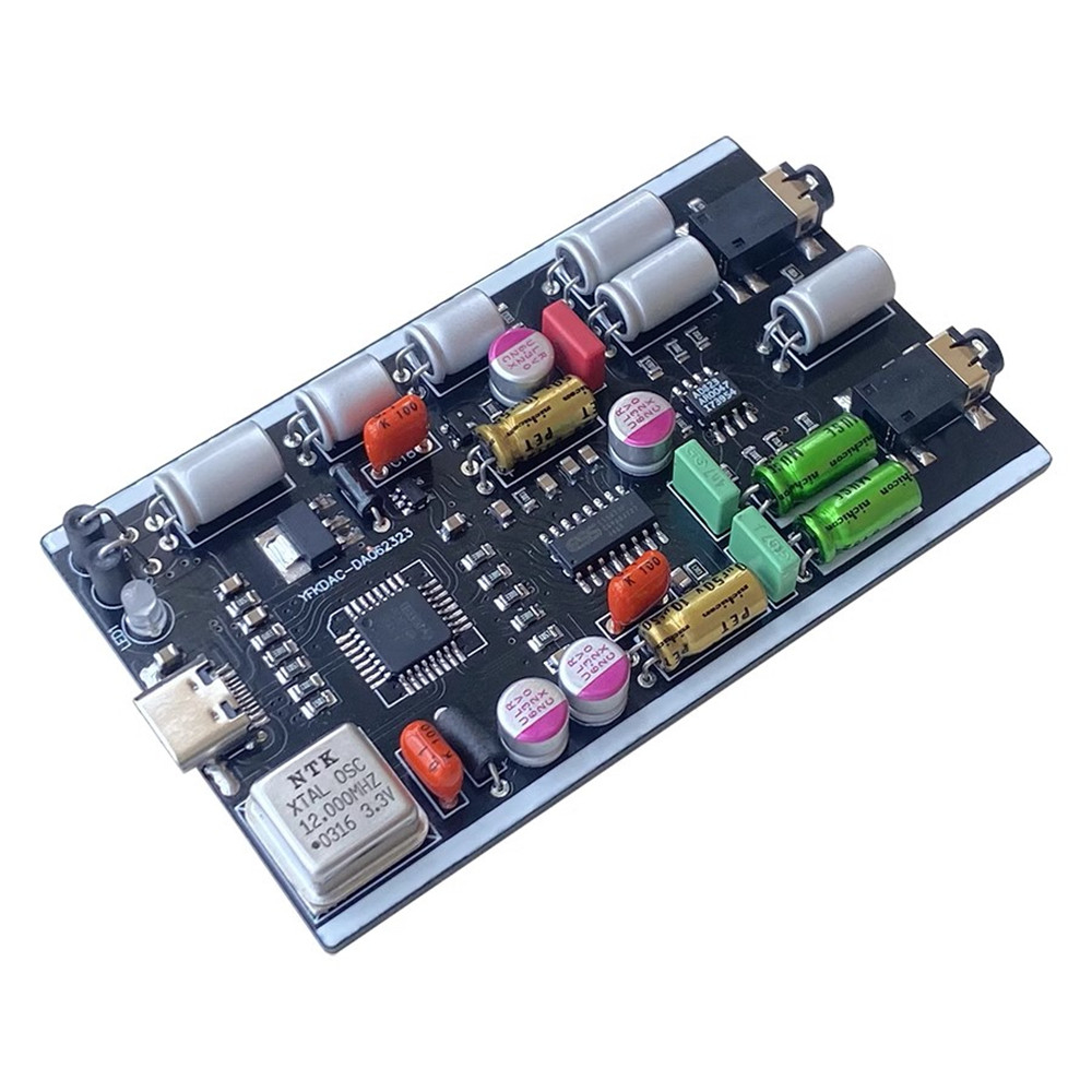 ES9023DAC Computer USB Sound Card Decoder 3.5mm Audio Output Support ...