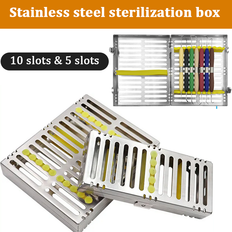 Dental Sterilization Rack Surgical Autoclavable Sterilization Box Dental Cassette Disinfection ...