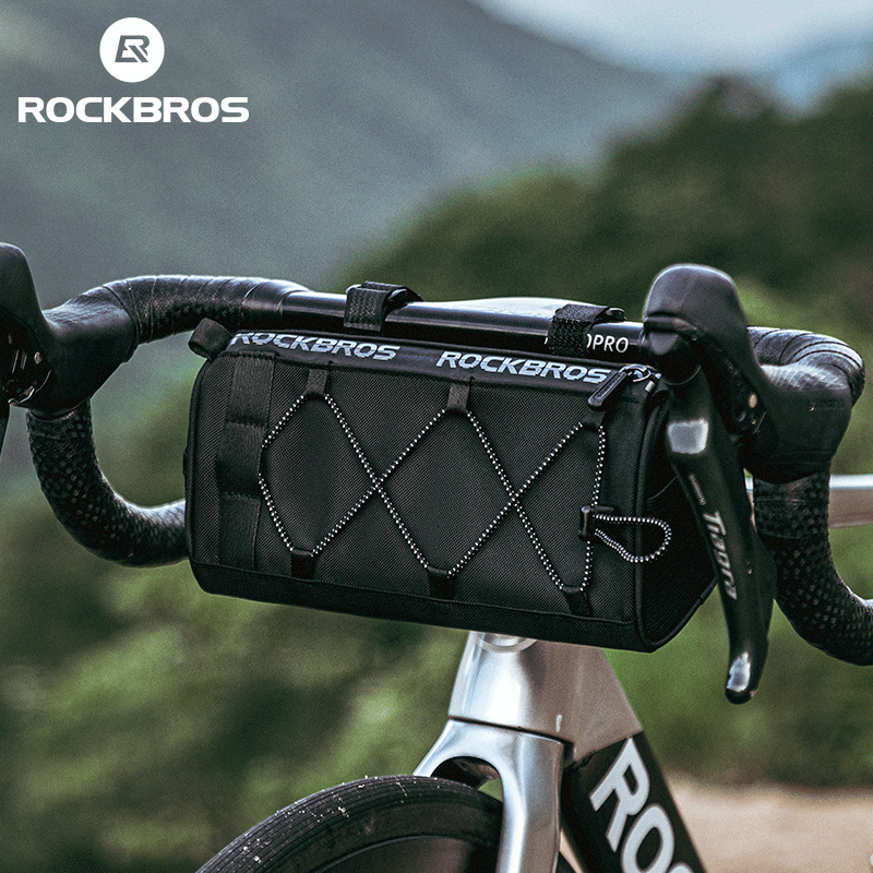 ROCKBROS Bicycle Front Bag 1.5L Large capacity Easy Release Road Bike ...