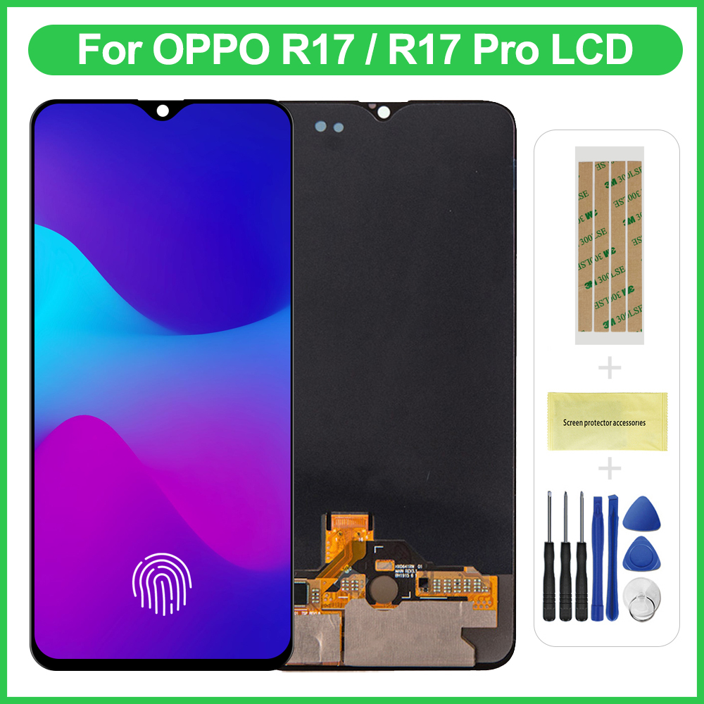 6.4" AMOLED OPPO R17 CPH1879LCD Display Replacement Touch Screen ...