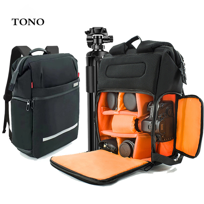 Waterproof SLR Camera Backpack Professional Digital Large Photography ...