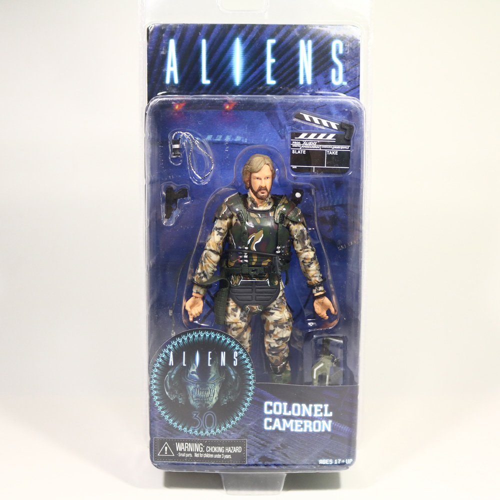 NECA Aliens Director James Cameron Colonel Colonial Marine 7" Action ...