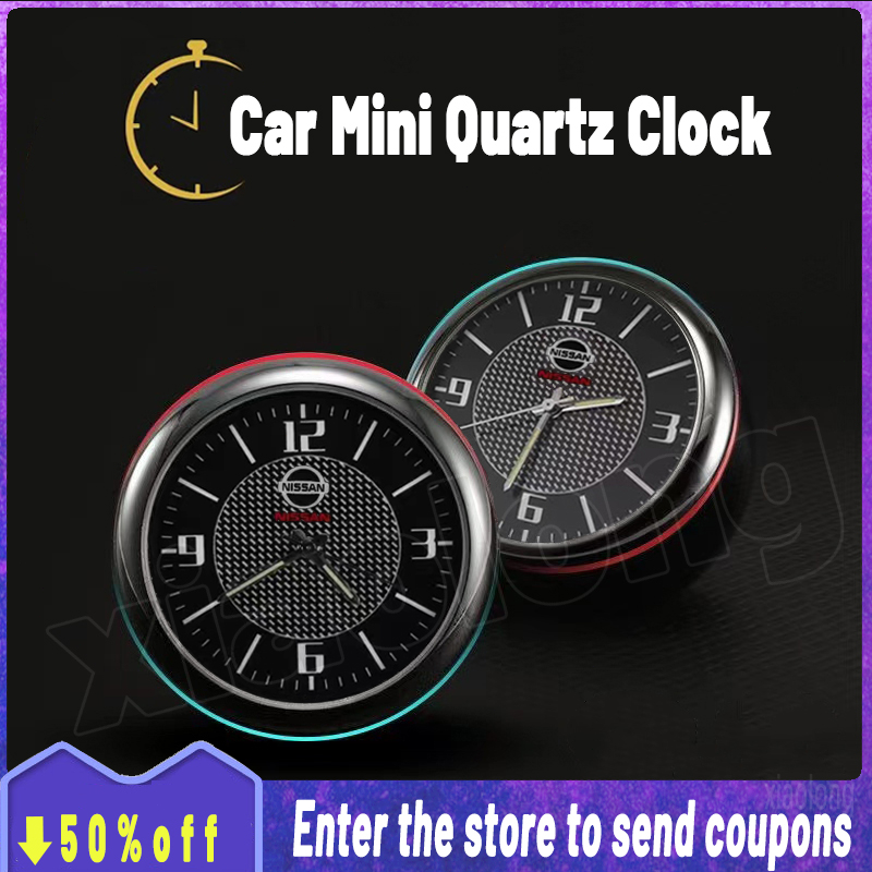 sale cod Car Clock Fashion Car Mini Quartz Clock Car Dashboard Clock ...