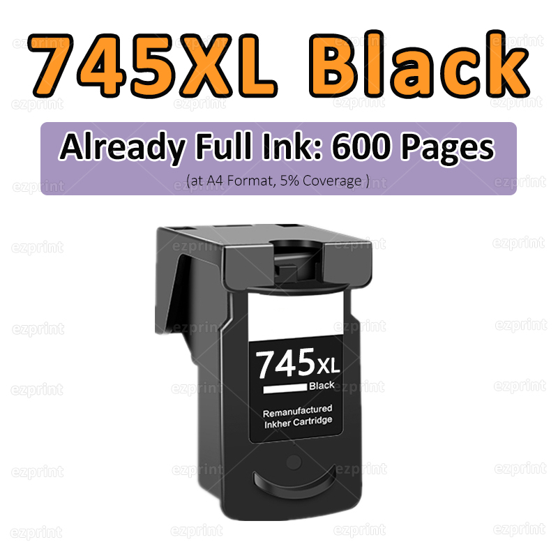 Compatible for Canon 745 746 Ink Cartridge Canon PG 745 CL 746 ...