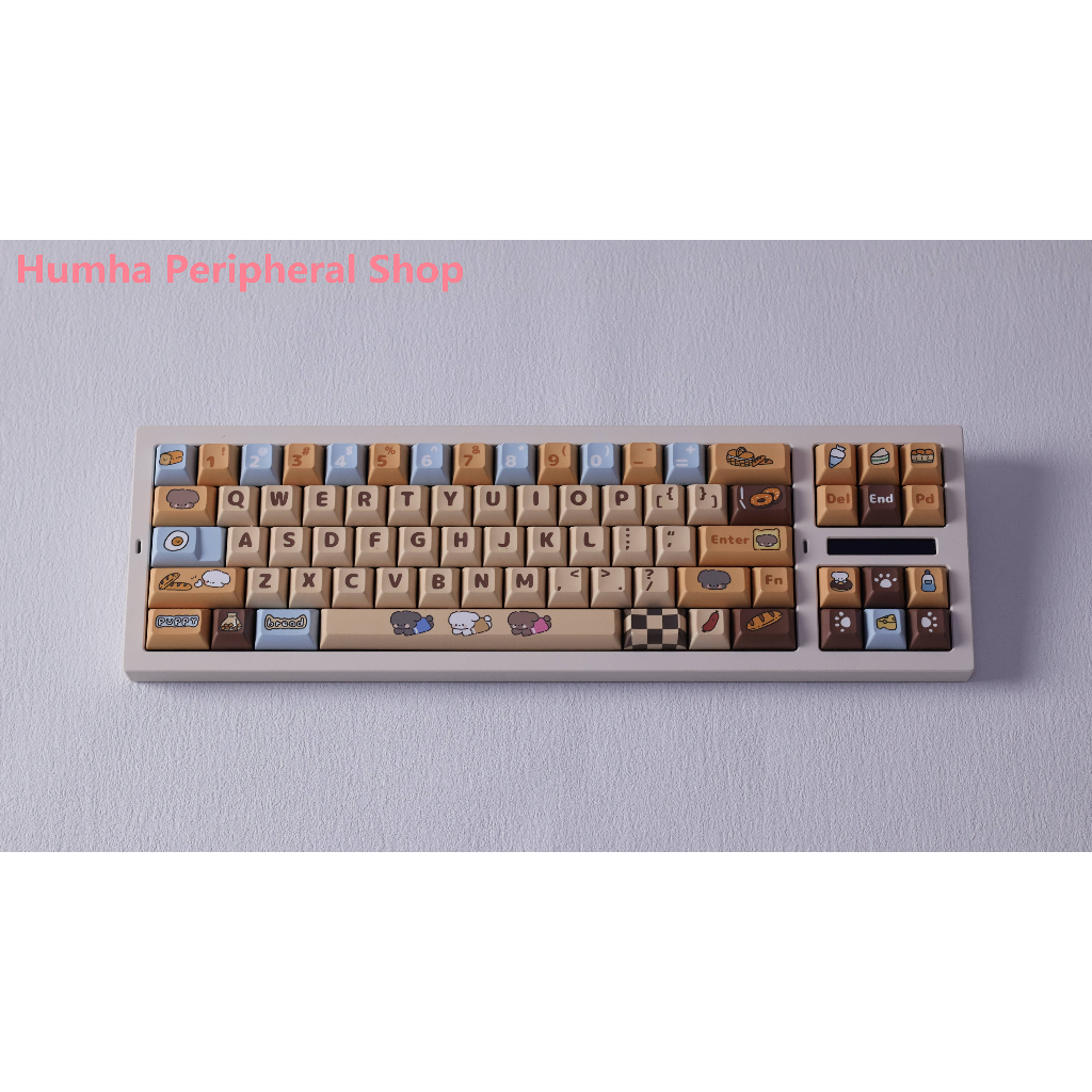 Humha Baking Bear keycap PBT material Dye-Sublimation KCA profile ...