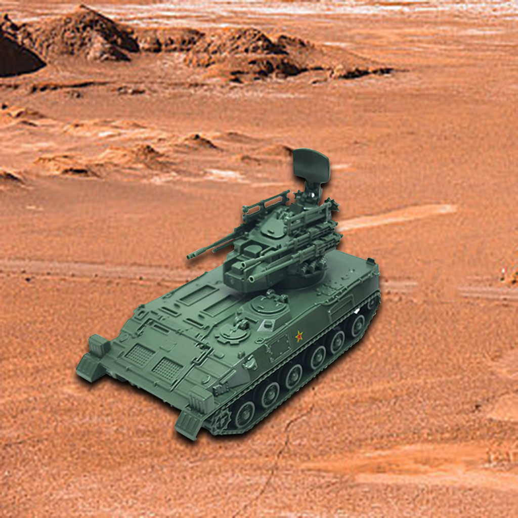 [Freneci] 1/72 Scale Armored Vehicles 4D Tank Model Building Model Self ...