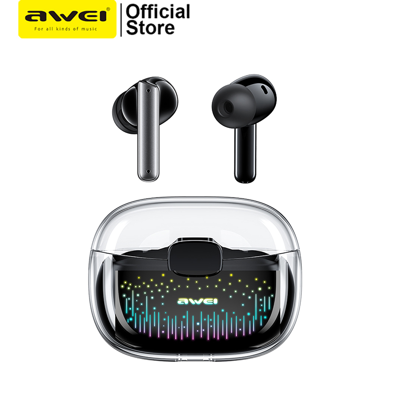 Awei T52 Pro True Wireless Earphones 4 Mic ENC Noise Cancelling ...