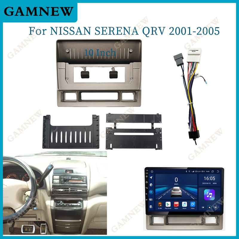 10 Inch Car Frame Fascia Adapter Android Radio Dash Fitting Panel Kit ...