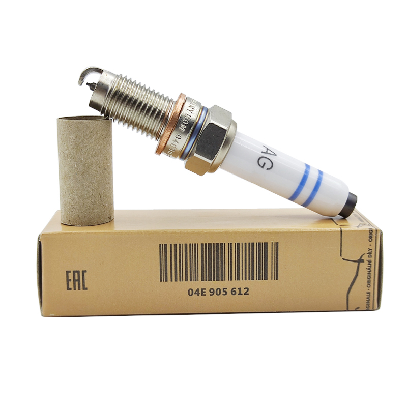 4PCS 04E905612 Spark Plug For Audi A1 A3 Q3 Skota Seat Volkswagen Beetle Golf Jetta Polo 04E 905 ...