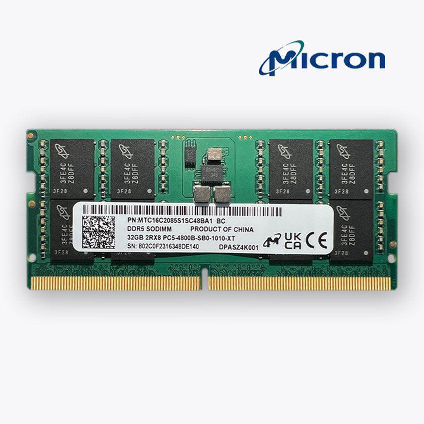 new micron ddr5 8gb 16gb 32gb 4800mhz sodimm laptop memory ram | Shopee ...