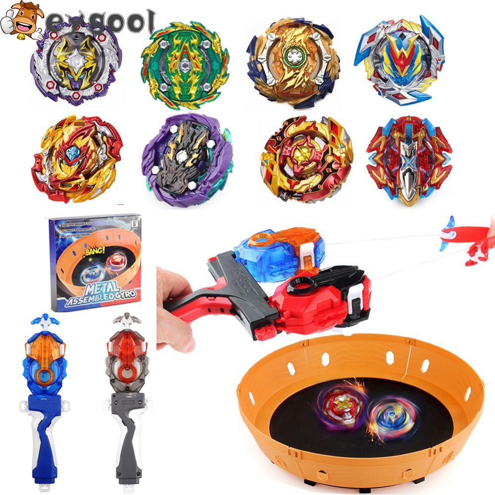 Beyblade Burst Toy Set With Arena Handle Launcher Beybalde Kid's Beyblade Toys Boy Gifts ...