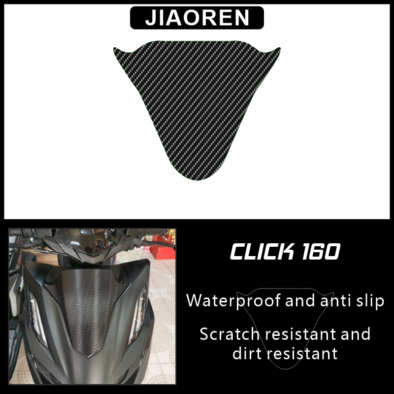 Honda vario click 160 decals sticker for motorcycle Carbon Fiber ...