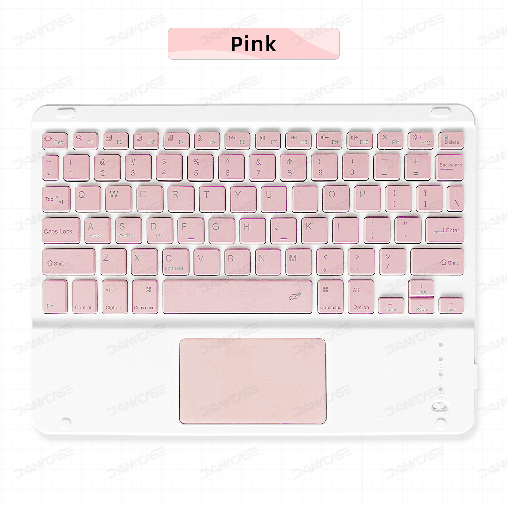 Universal Wireless Rechargeable Touch Keyboard, Square Keycap Bluetooth ...