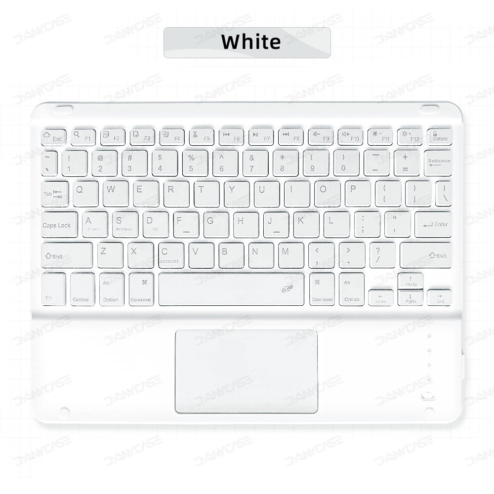 Universal Wireless Rechargeable Touch Keyboard, Square Keycap Bluetooth ...