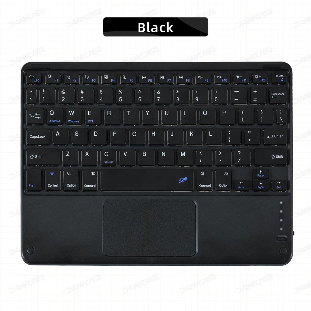 Universal Wireless Rechargeable Touch Keyboard, Square Keycap Bluetooth ...