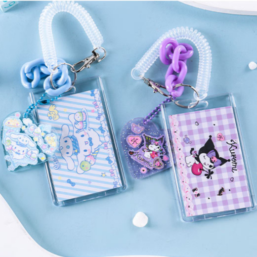 guka Cute Sanrio Dessert Party gulper Keyring card set Hello Kitty Key ...